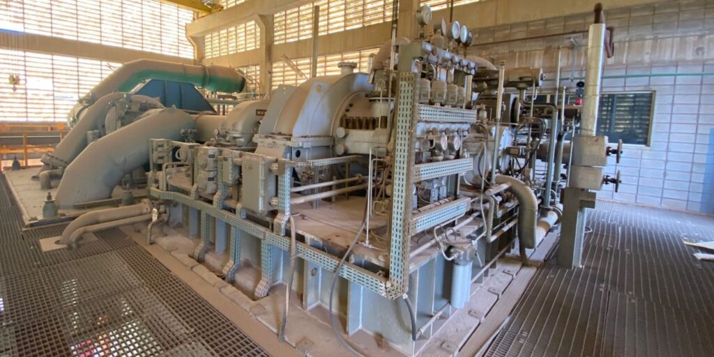 Compressor Demag Delaval - LTS Montagem Industrial